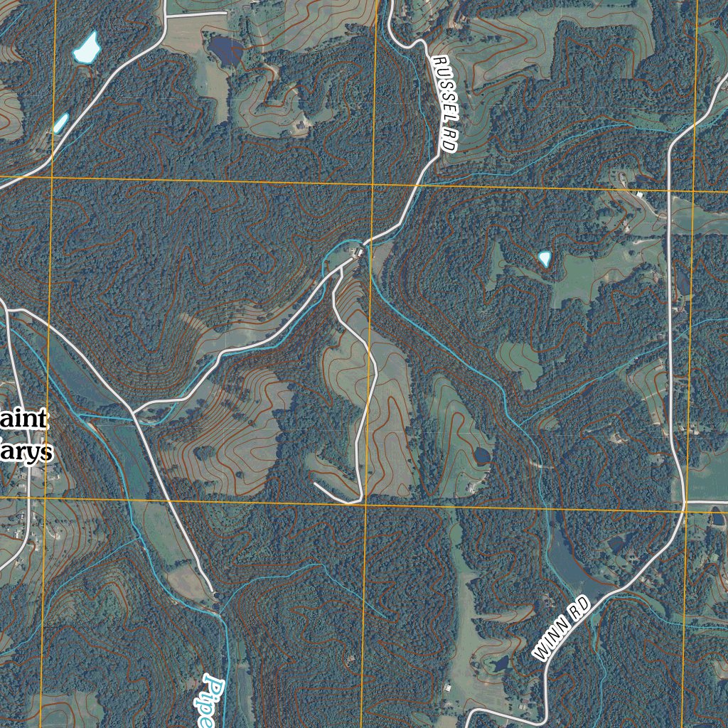 Spades, IN (2010, 24000-Scale) Map by United States Geological Survey ...
