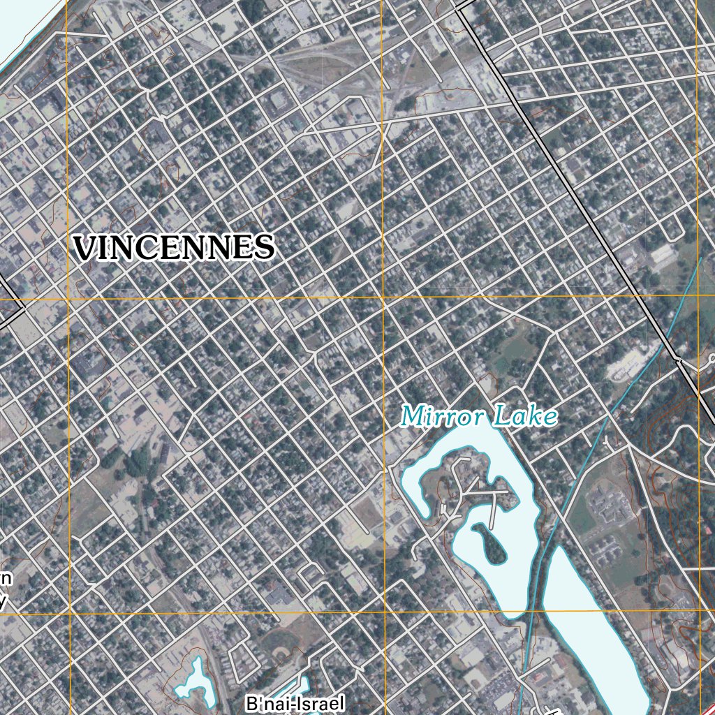 Vincennes, IN-IL (2010, 24000-Scale) Map by United States Geological ...