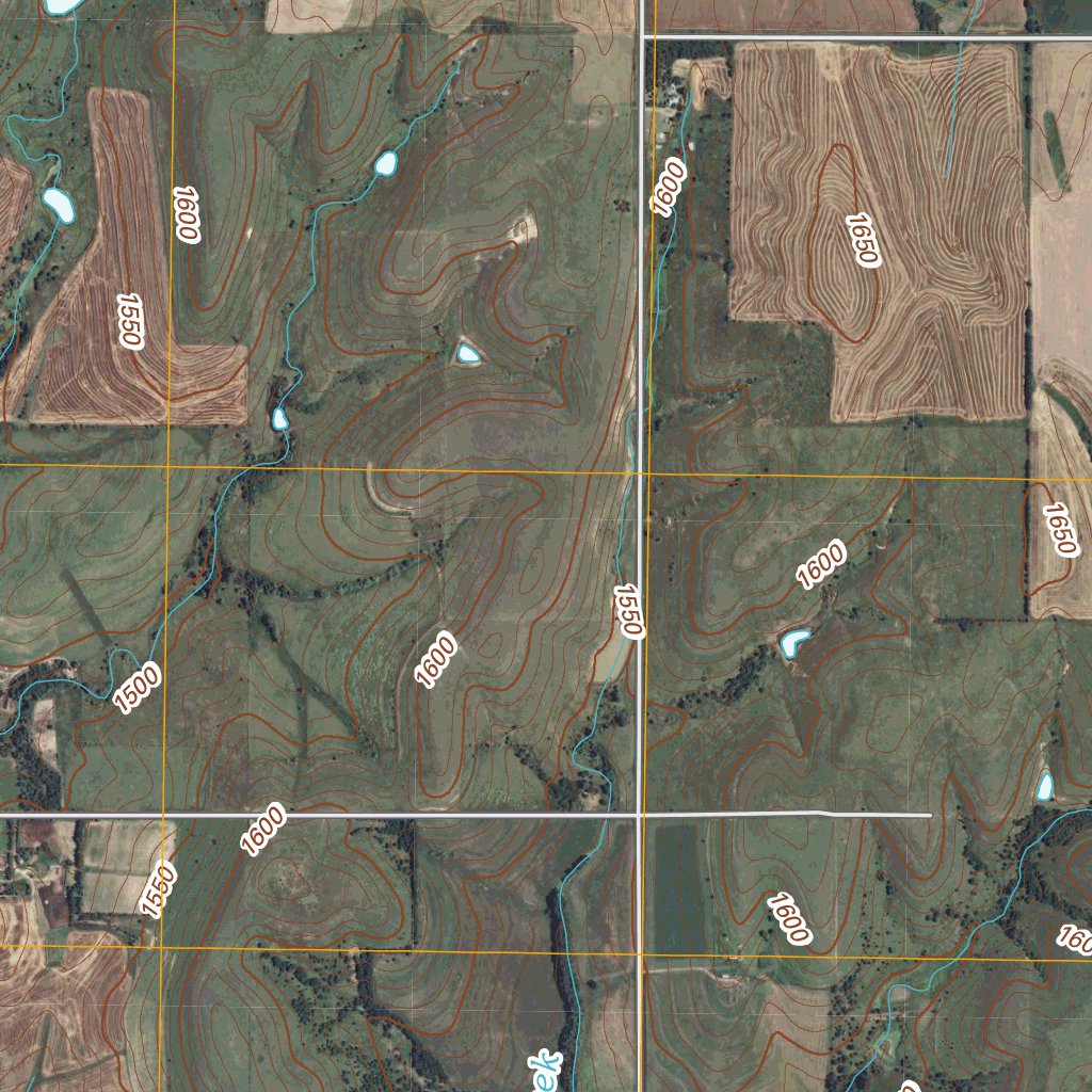 Aurora NW, KS (2009, 24000-Scale) Map by United States Geological ...