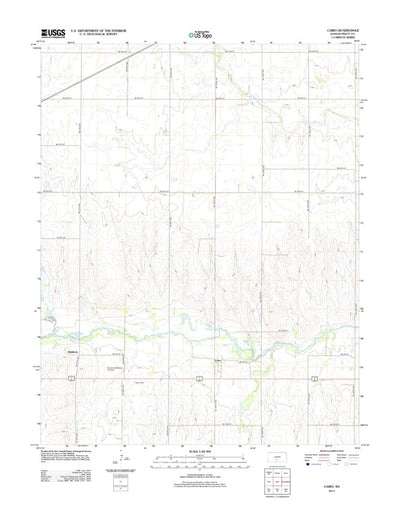 Cairo, KS (2012, 24000-Scale) Map by United States Geological Survey ...