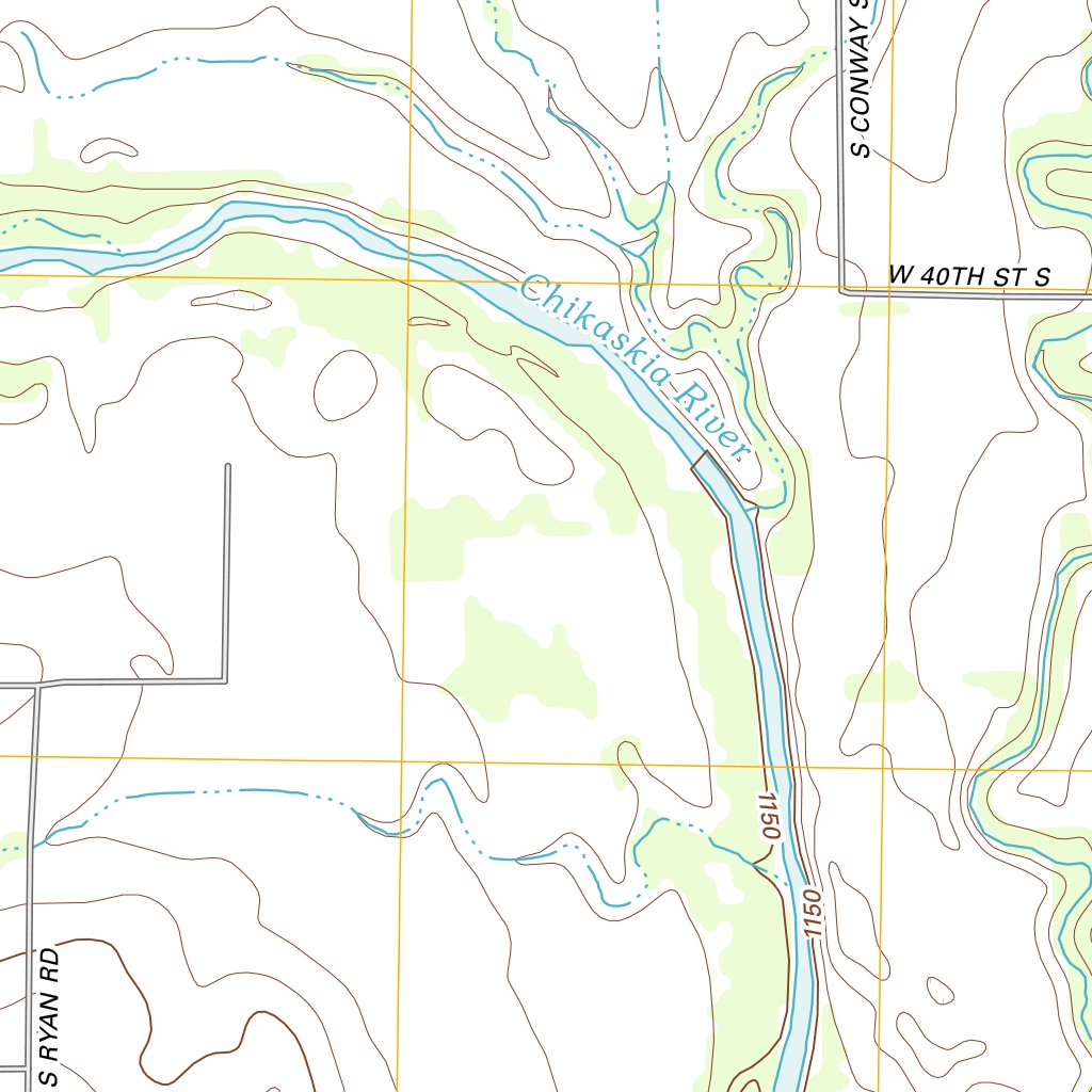 Caldwell NW, KS (2012, 24000-Scale) Map by United States Geological ...