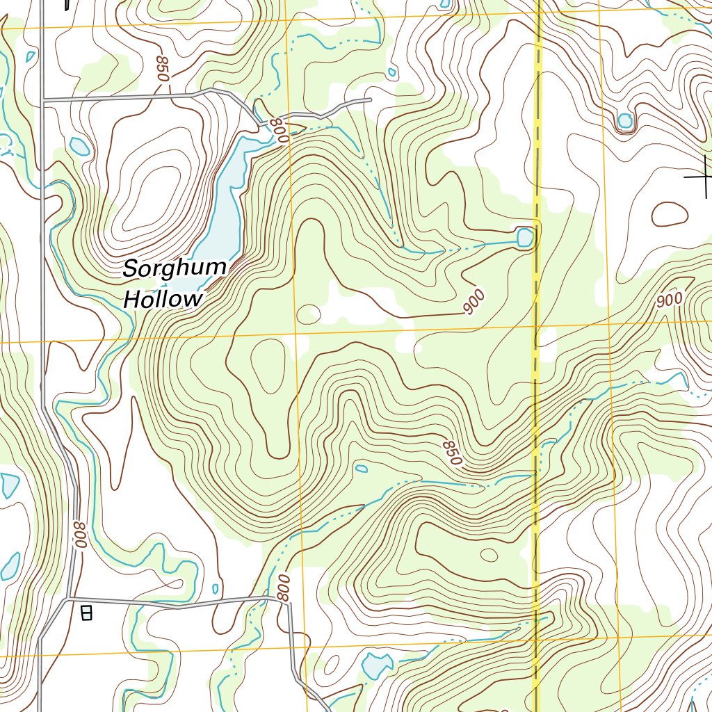 Caney NW, KS (2012, 24000-Scale) Map by United States Geological Survey ...