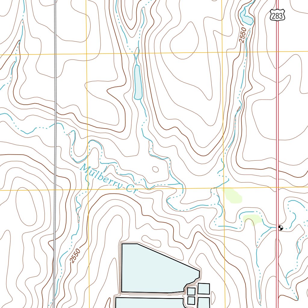Ensign SE, KS (2012, 24000-Scale) Map by United States Geological ...