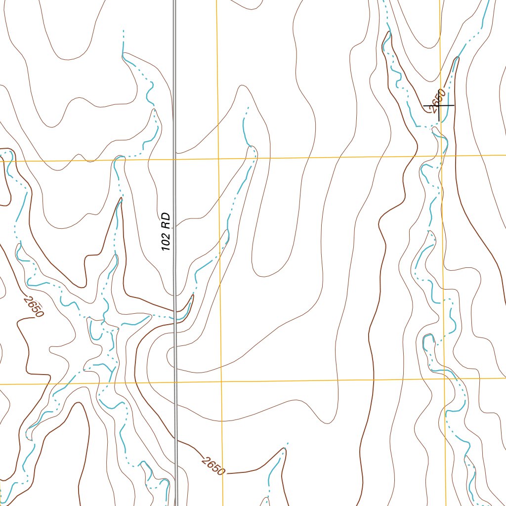 Ensign SW, KS (2012, 24000-Scale) Map by United States Geological ...