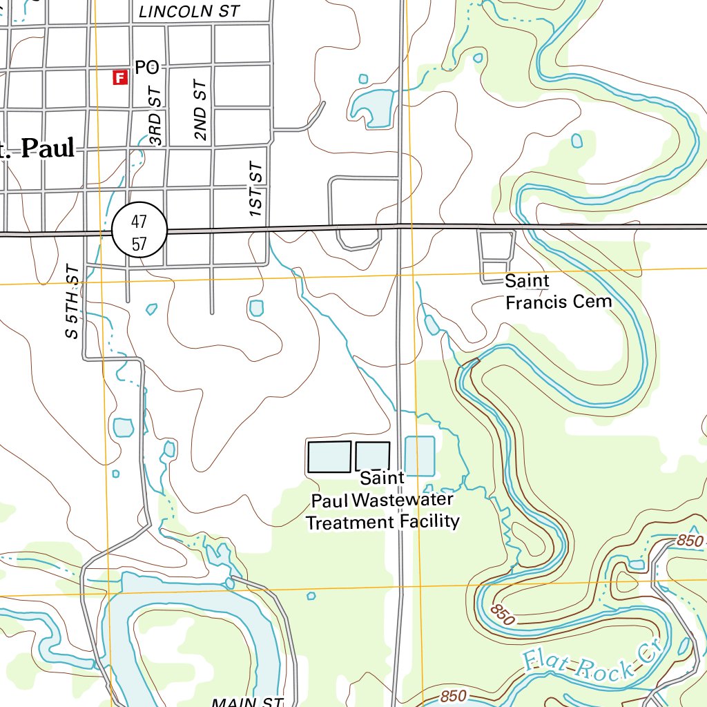 Erie, KS (2012, 24000-Scale) Map by United States Geological Survey ...