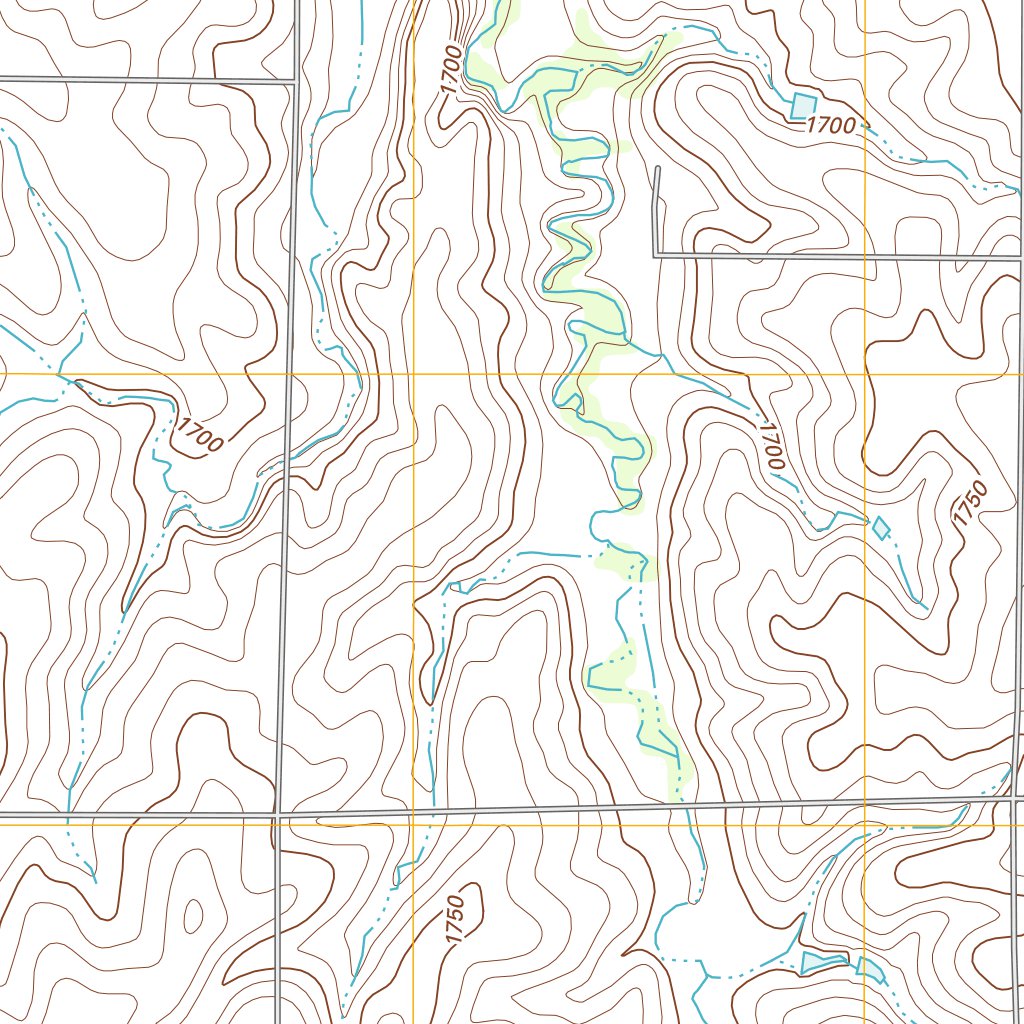 Gaylord SW, KS (2012, 24000-Scale) Map by United States Geological ...