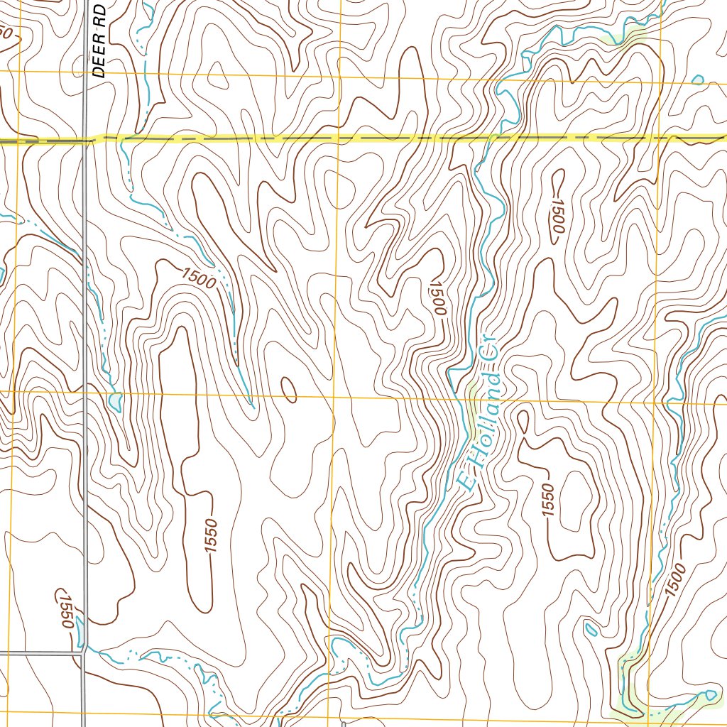 Gypsum SE, KS (2012, 24000-Scale) Map by United States Geological ...