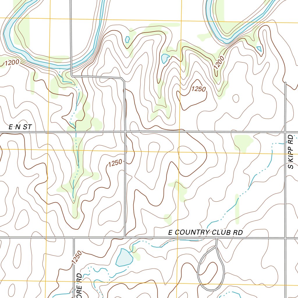 Kipp, KS (2012, 24000-Scale) Map by United States Geological Survey ...
