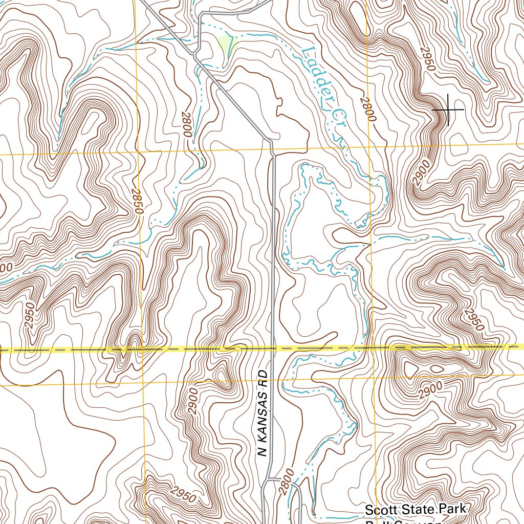 Lake Scott, KS (2012, 24000-Scale) Map by United States Geological ...