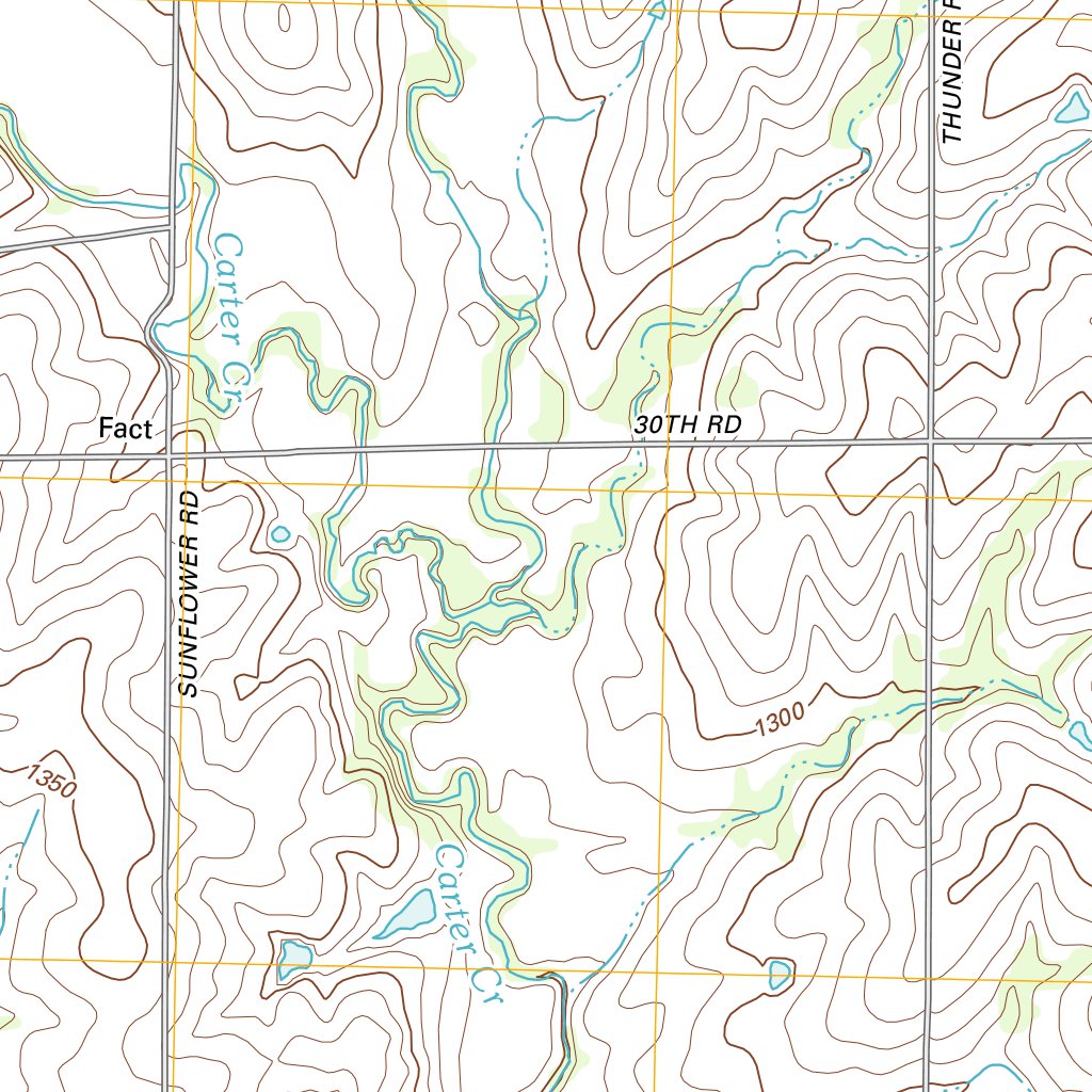 Linn SE, KS (2012, 24000-Scale) Map by United States Geological Survey ...