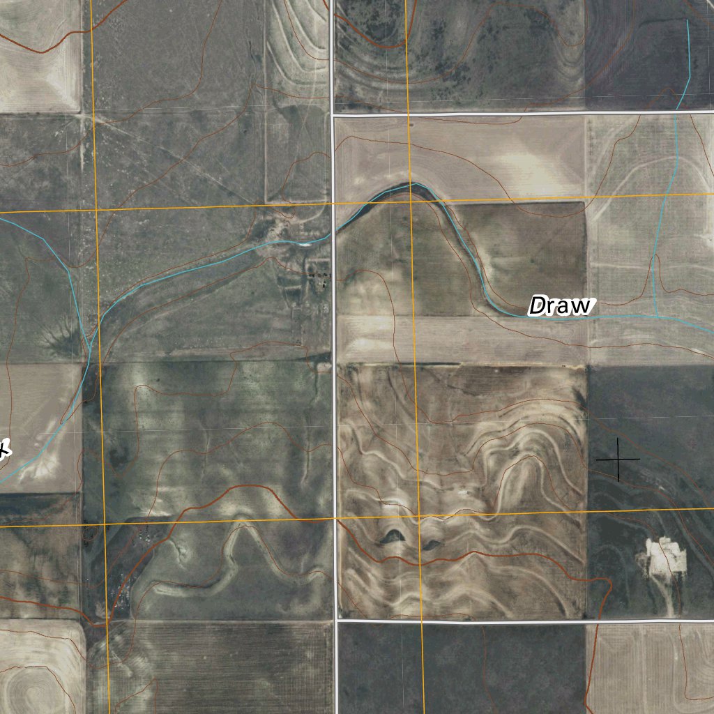 Mattox Draw NW, KS (2010, 24000-Scale) Map by United States Geological ...