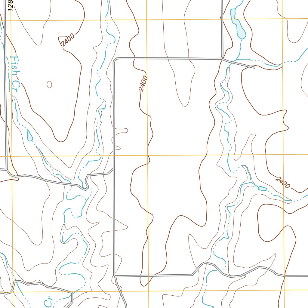 Mount Jesus NW, KS (2012, 24000-Scale) Map by United States Geological ...
