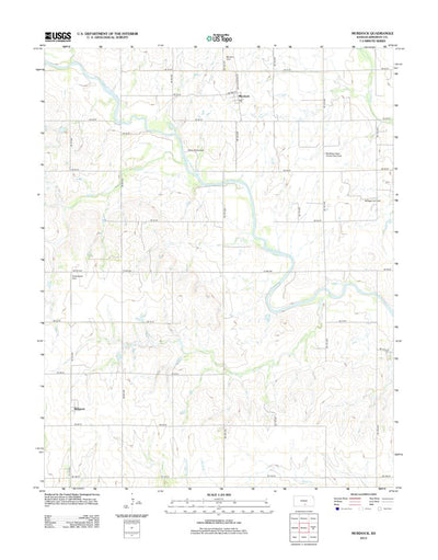 Murdock, KS (2012, 24000-Scale) Map by United States Geological Survey ...