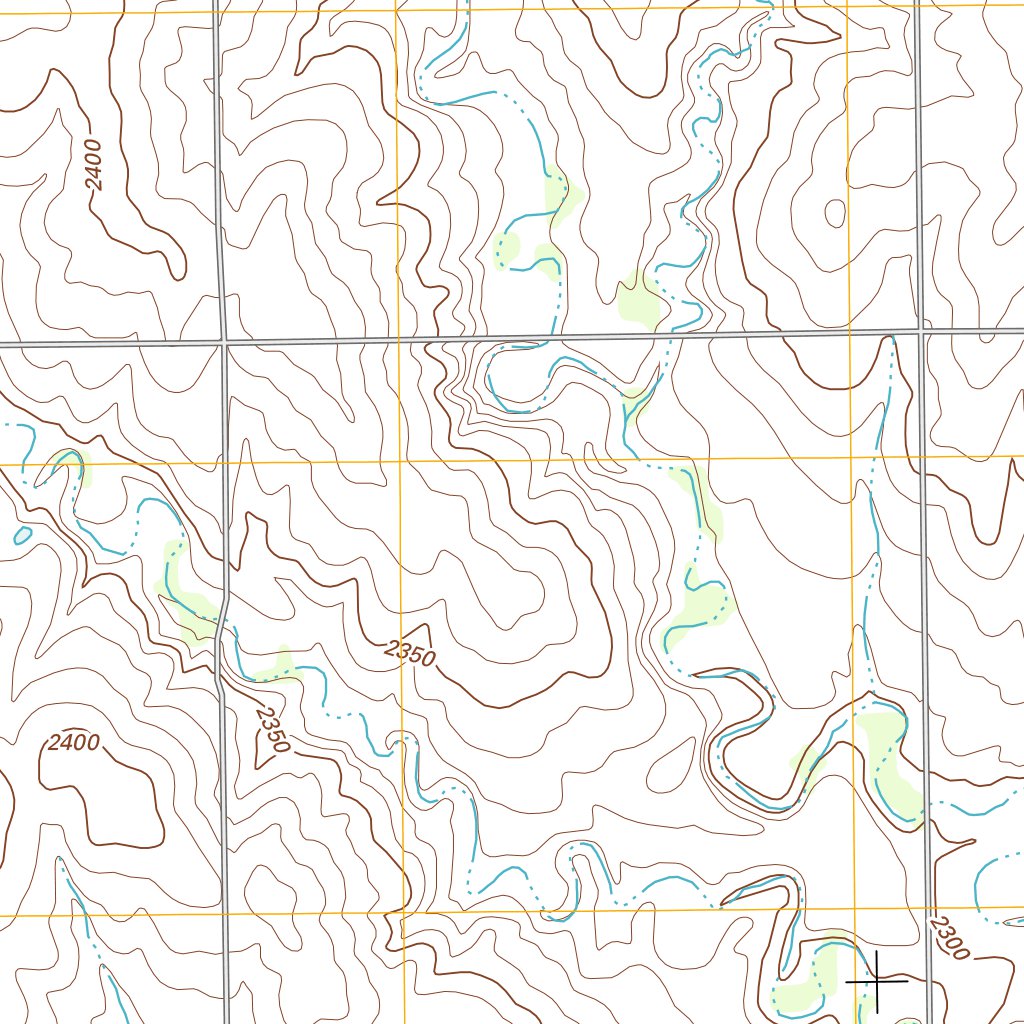 Ransom SE, KS (2012, 24000-Scale) Map by United States Geological ...