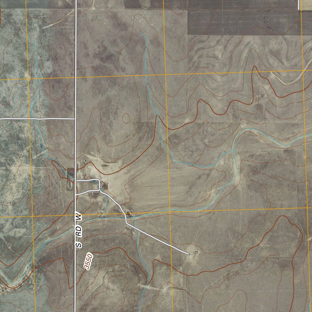 Richfield NW, KS (2010, 24000-Scale) Map by United States Geological ...