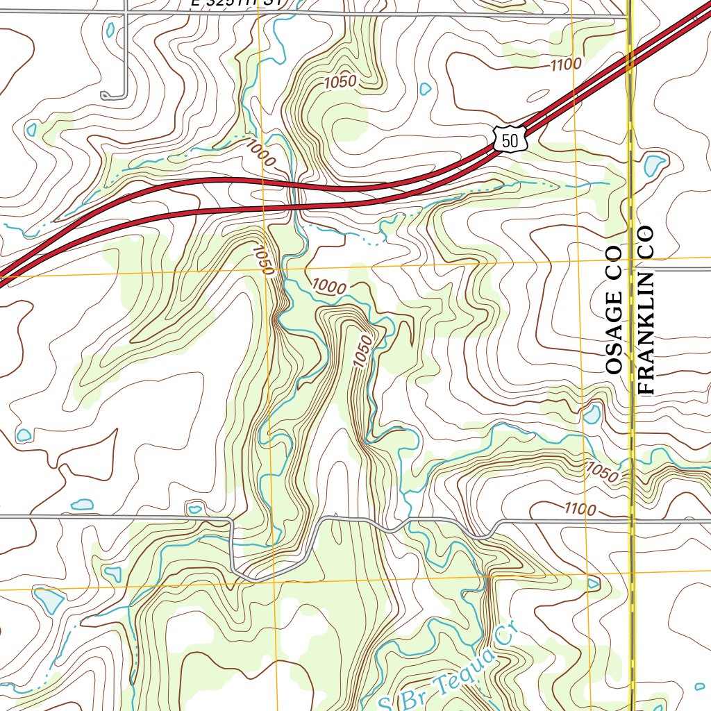 Waverly, KS (2012, 24000-Scale) Map by United States Geological Survey ...
