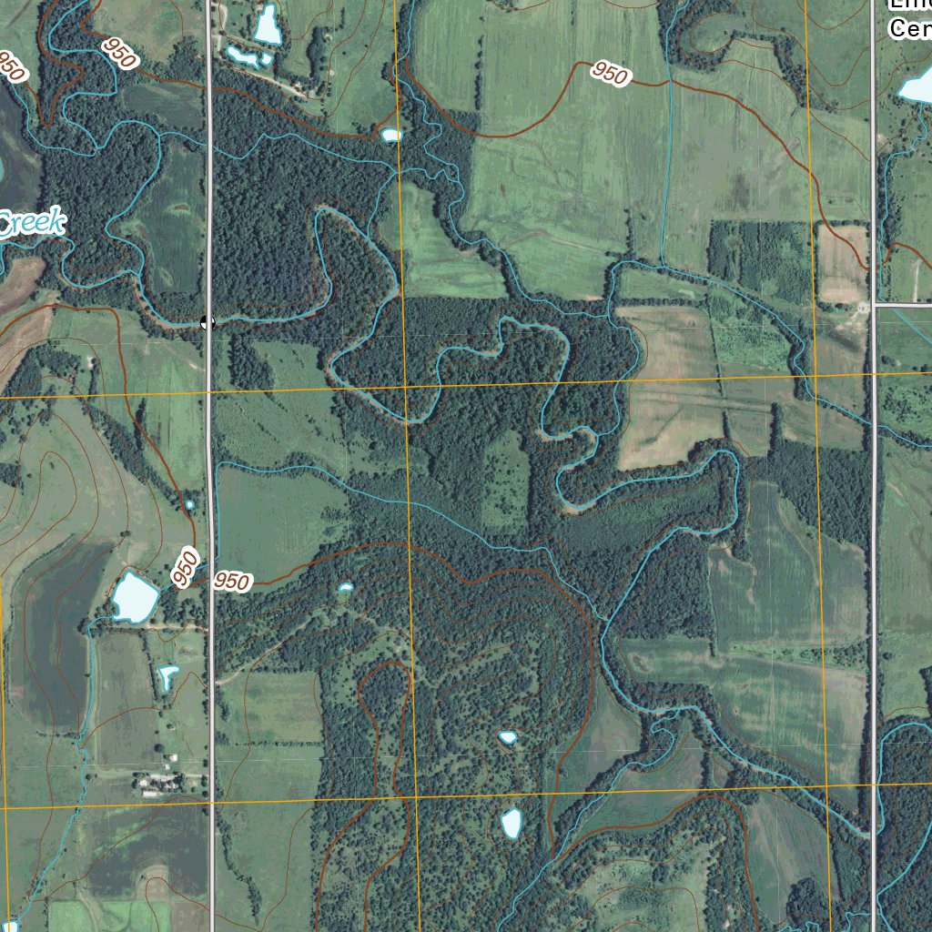 Yates Center SE, KS (2010, 24000-Scale) Map by United States Geological ...