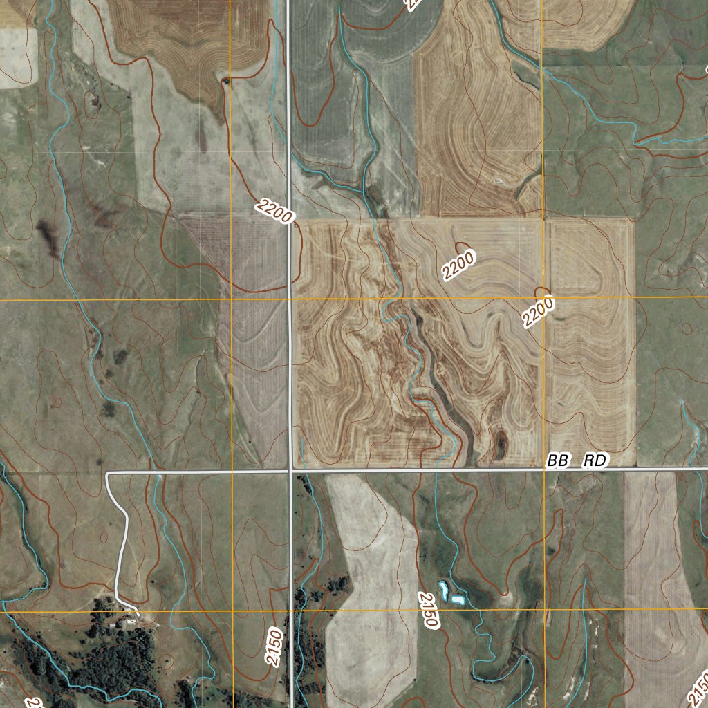 Zurich, KS (2009, 24000-Scale) Map by United States Geological Survey ...