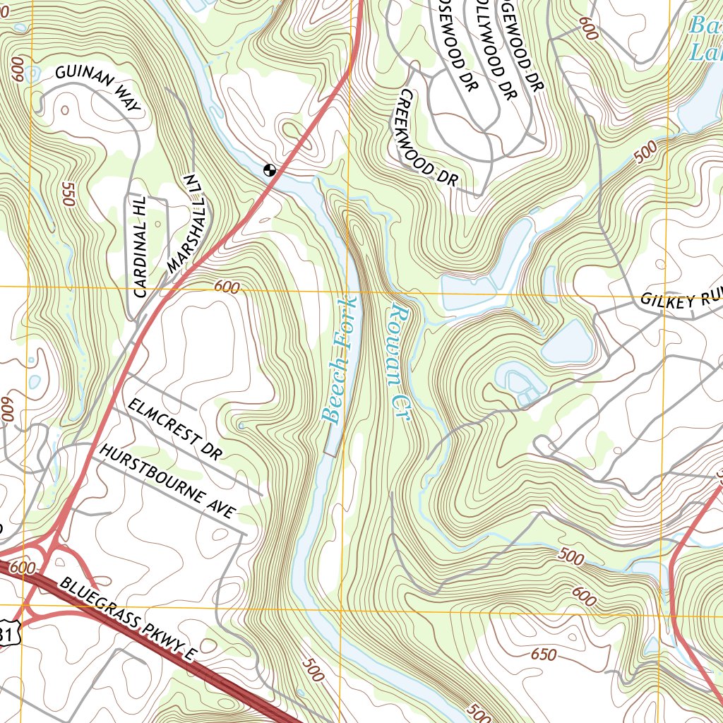 Bardstown, KY (2013, 24000-Scale) Map by United States Geological ...