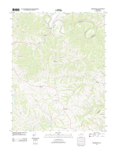 Moorefield, KY (2013, 24000-Scale) Map by United States Geological ...