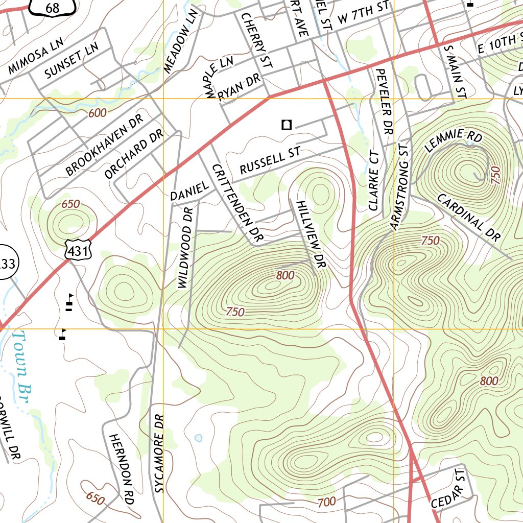 Russellville, KY (2013, 24000-Scale) Map by United States Geological ...
