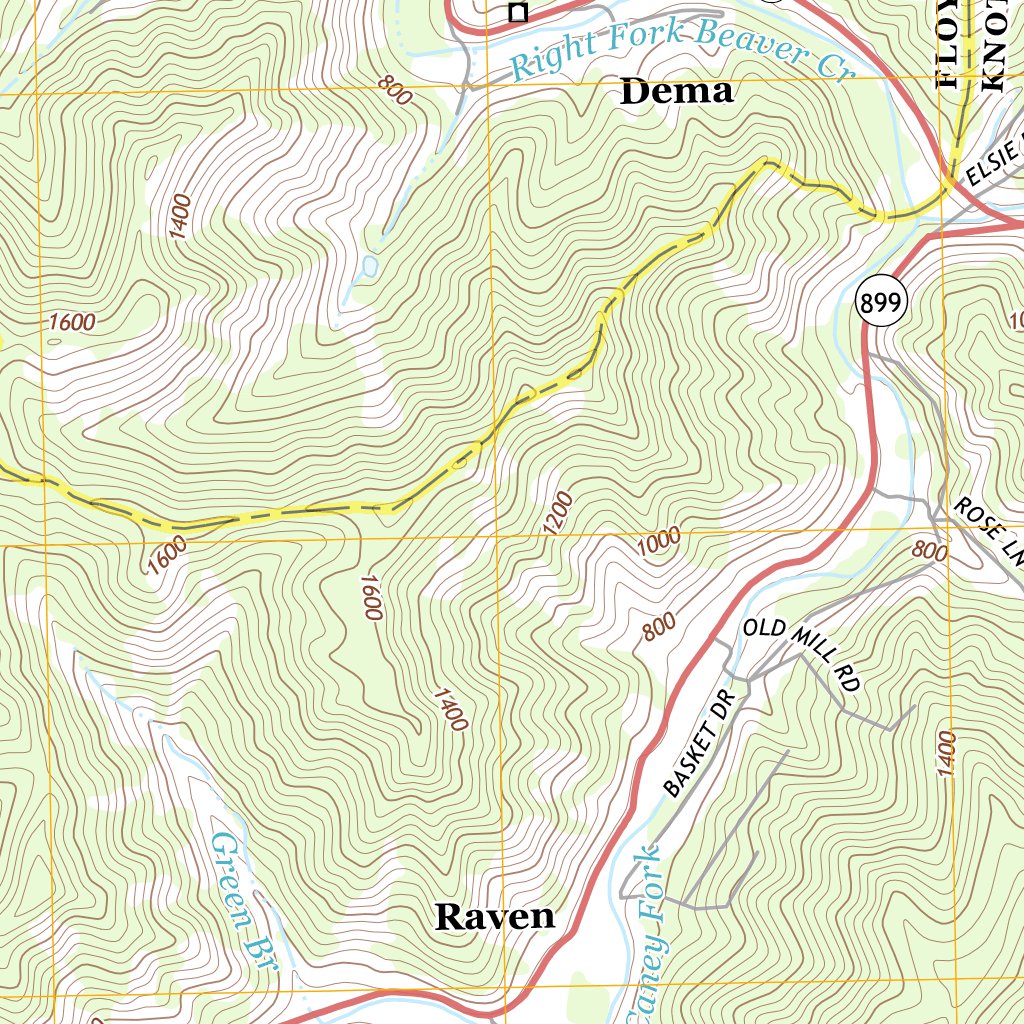 Wayland, KY (2013, 24000-Scale) Map by United States Geological Survey ...