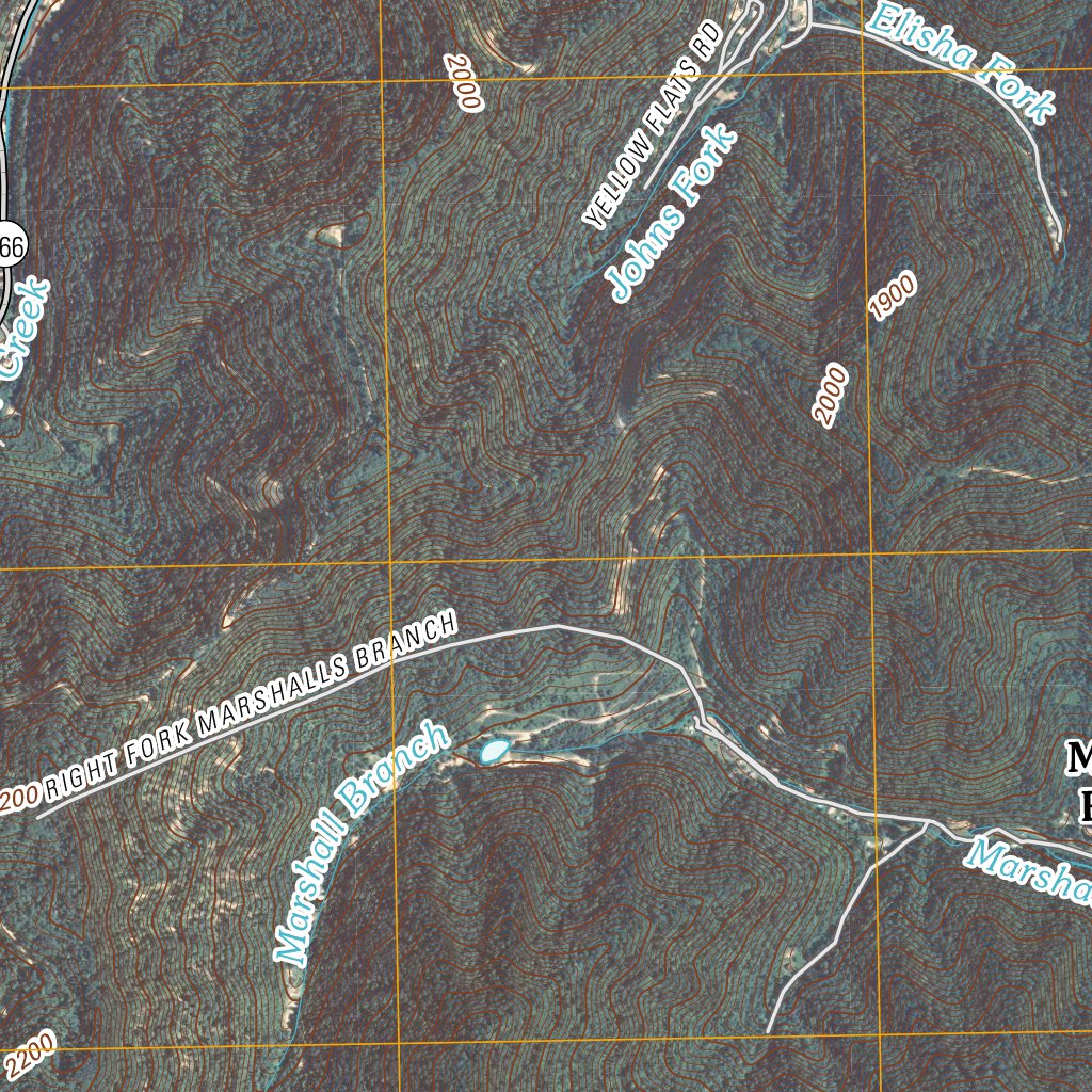 Wheelwright, KY (2010, 24000-Scale) Map by United States Geological ...