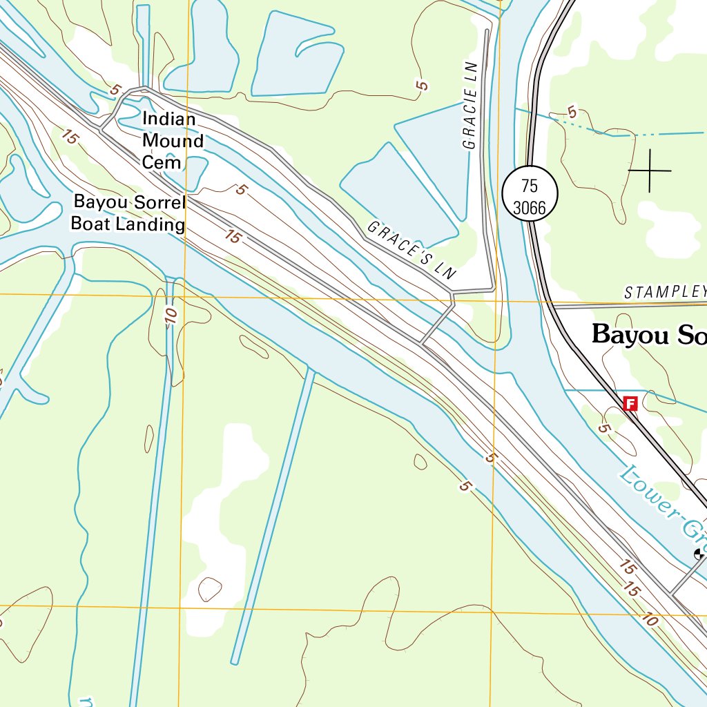 Bayou Sorrel, LA (2012, 24000-Scale) Map by United States Geological ...