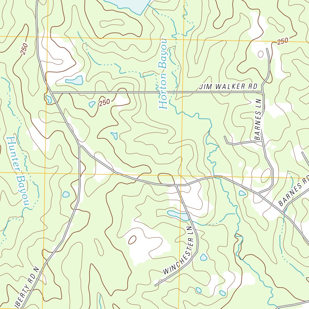 Bluff Creek, LA (2012, 24000-Scale) Map by United States Geological ...