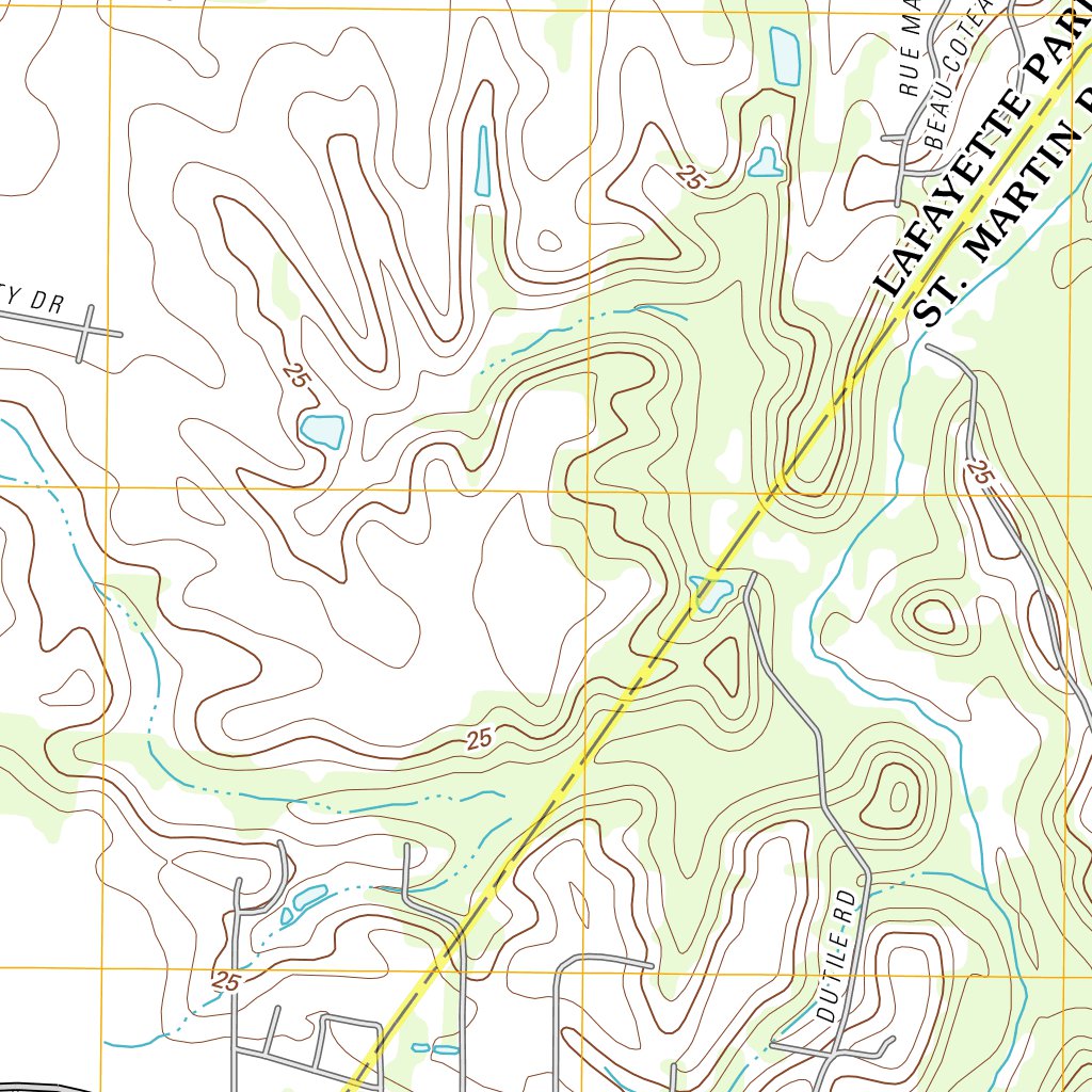 Broussard, LA (2012, 24000-Scale) Map by United States Geological ...