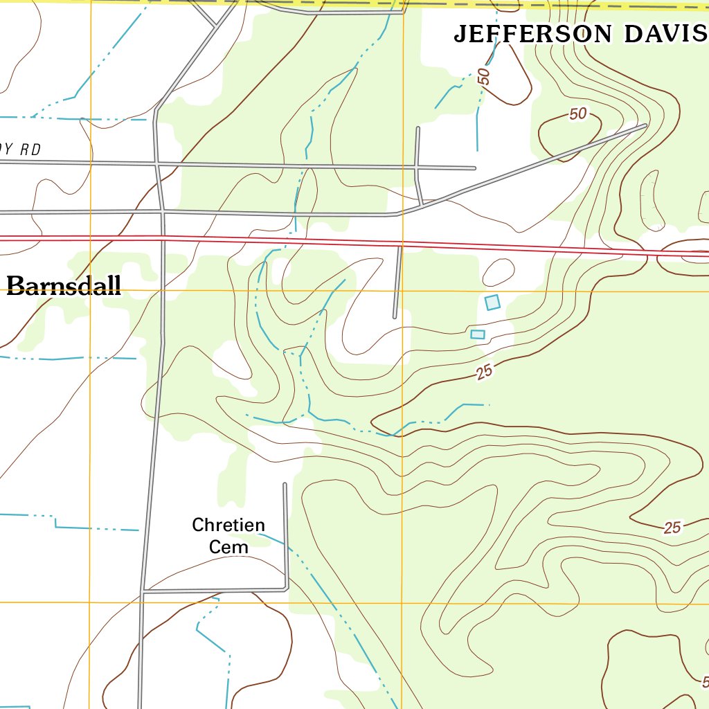 Elton, LA (2012, 24000-Scale) Map by United States Geological Survey ...