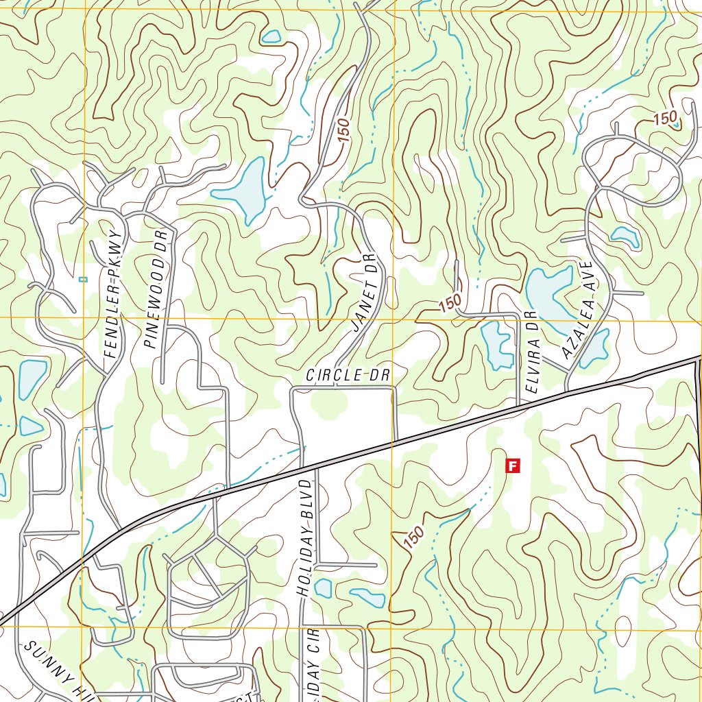 Libuse, LA (2012, 24000-Scale) Map by United States Geological Survey ...