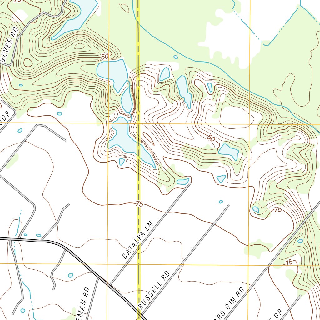 Tate Cove, LA (2012, 24000-Scale) Map by United States Geological ...