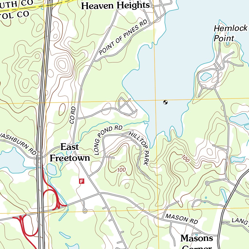 Assawompset Pond, MA (2012, 24000-Scale) Map by United States ...