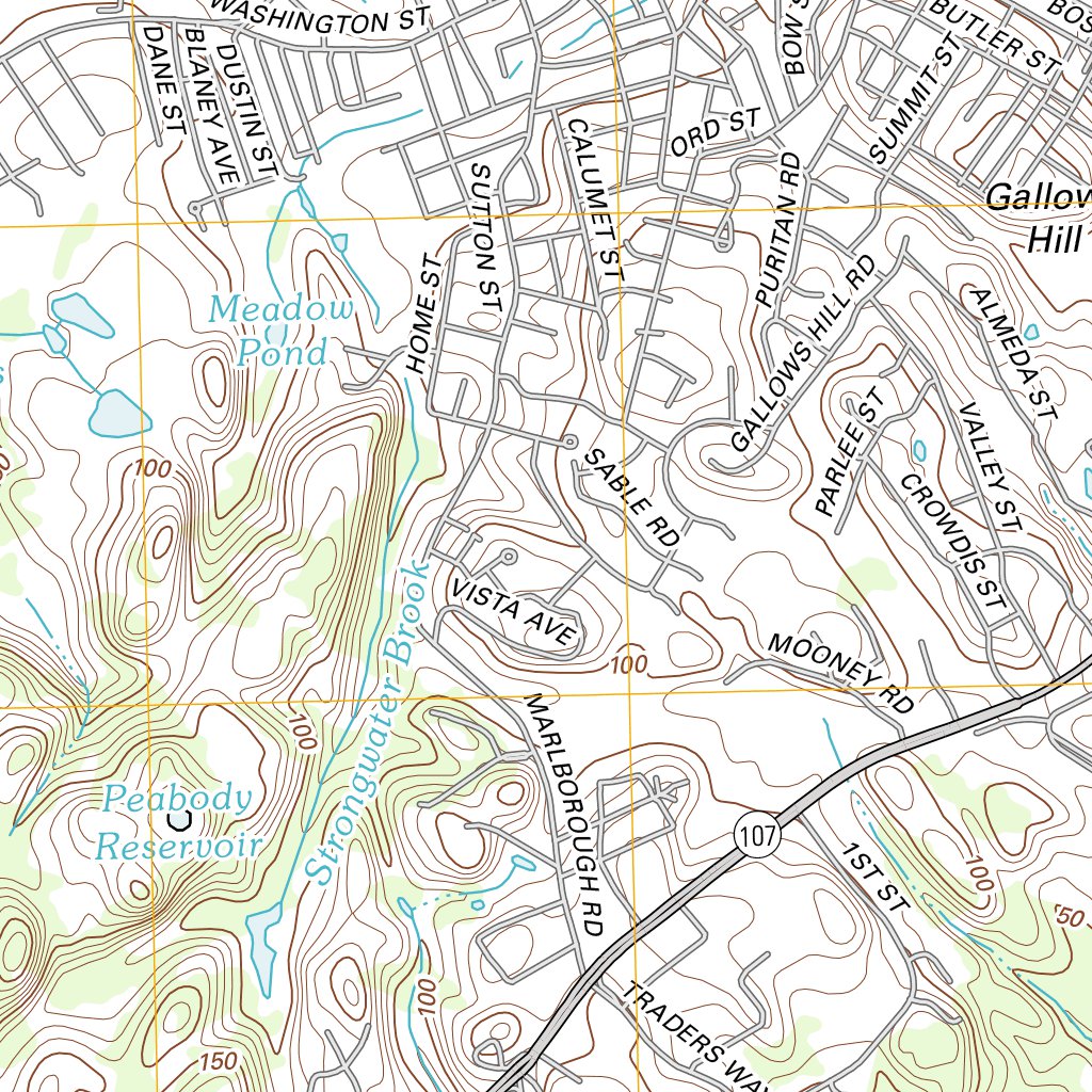Salem, MA (2012, 24000-Scale) Map by United States Geological Survey ...