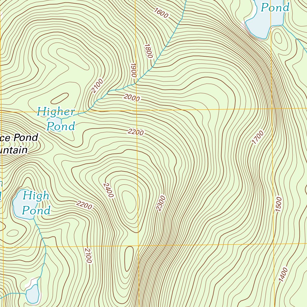 Pierce Pond, ME (2011, 24000-Scale) Map by United States Geological ...