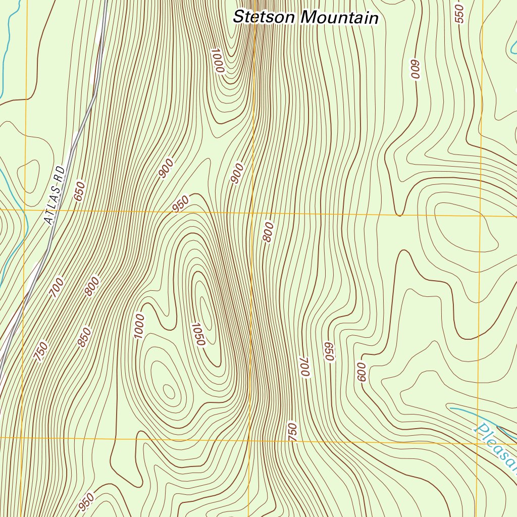 Stetson Mountain, ME (2011, 24000-Scale) Map by United States ...