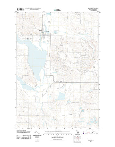 Bellaire, MI (2011, 24000-Scale) Map by United States Geological Survey ...