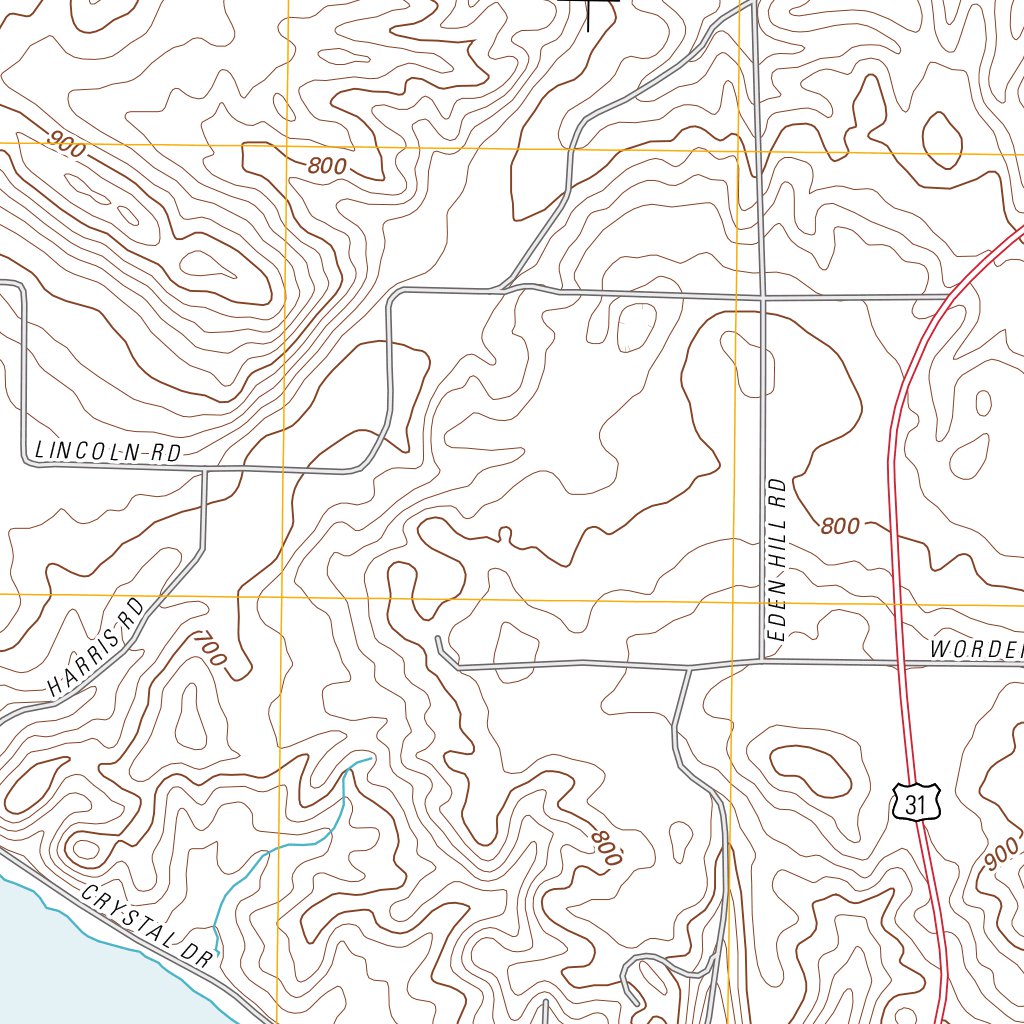 Beulah, MI (2011, 24000-Scale) Map by United States Geological Survey ...