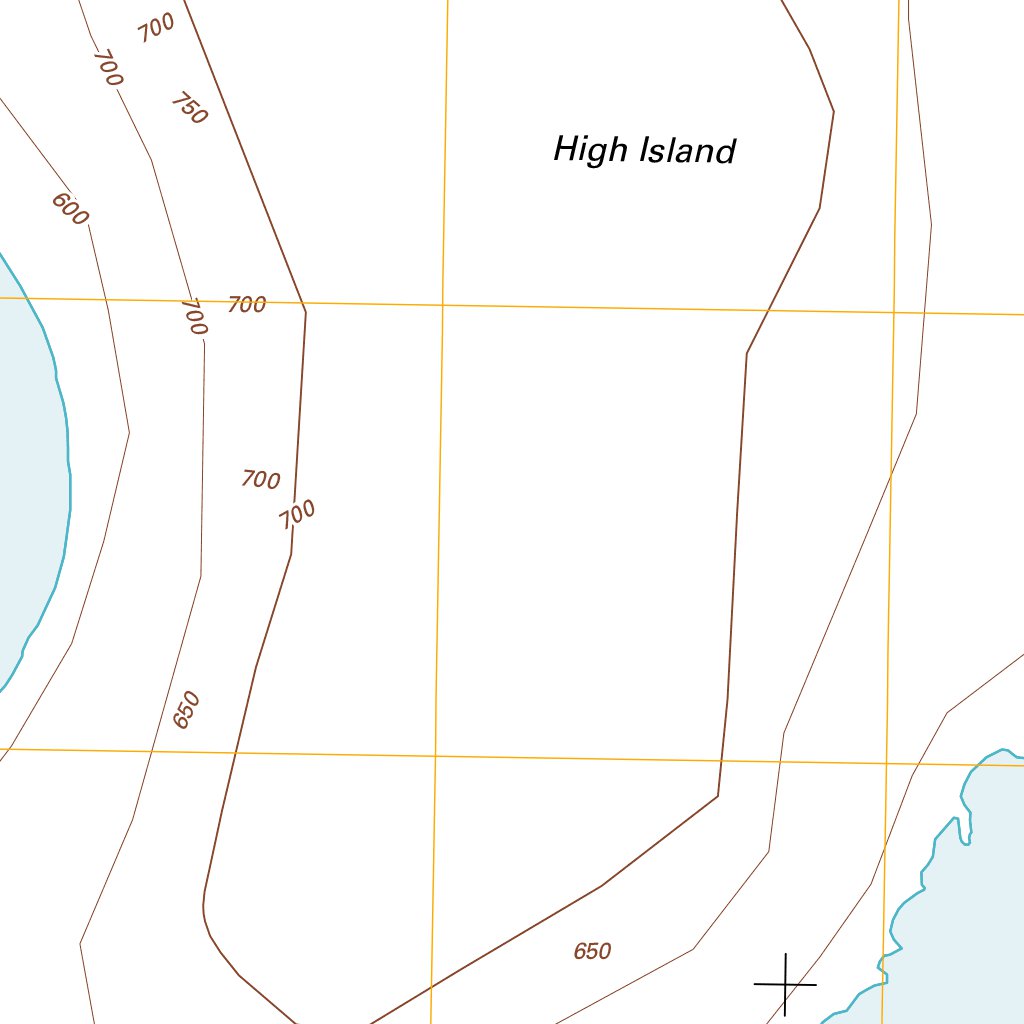 High Island, MI (2011, 24000-Scale) Map by United States Geological ...