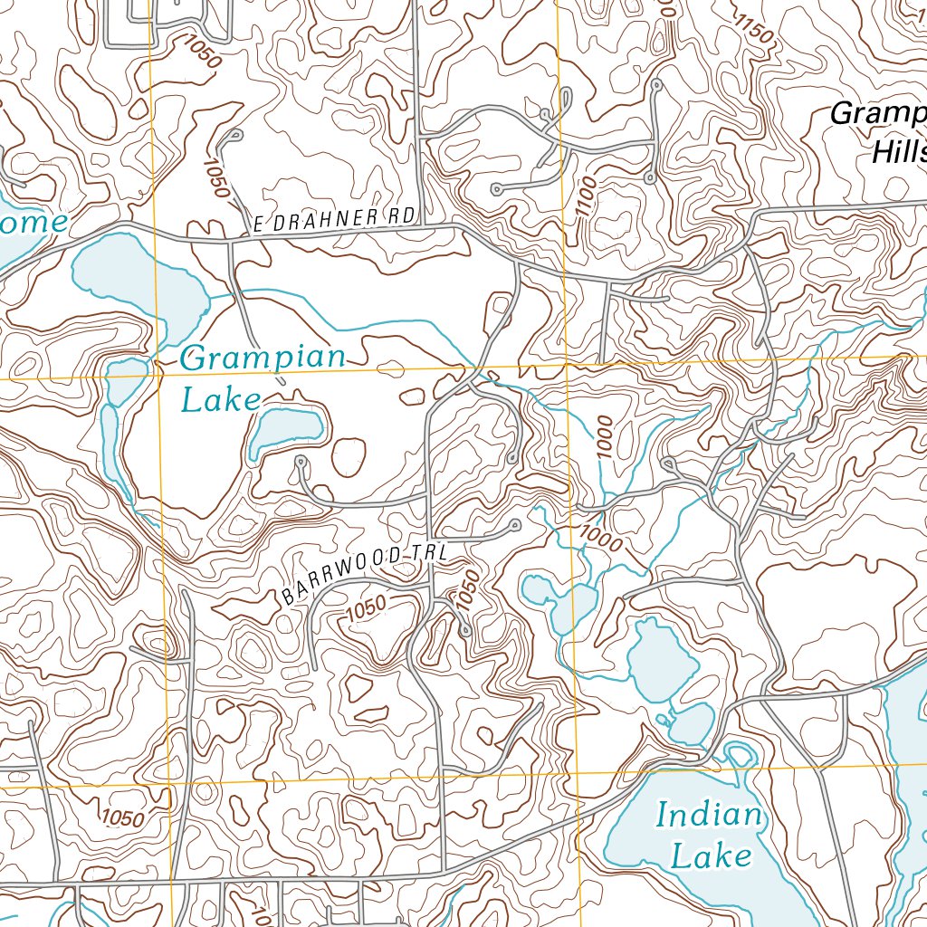 Lake Orion, MI (2011, 24000-Scale) Map by United States Geological ...