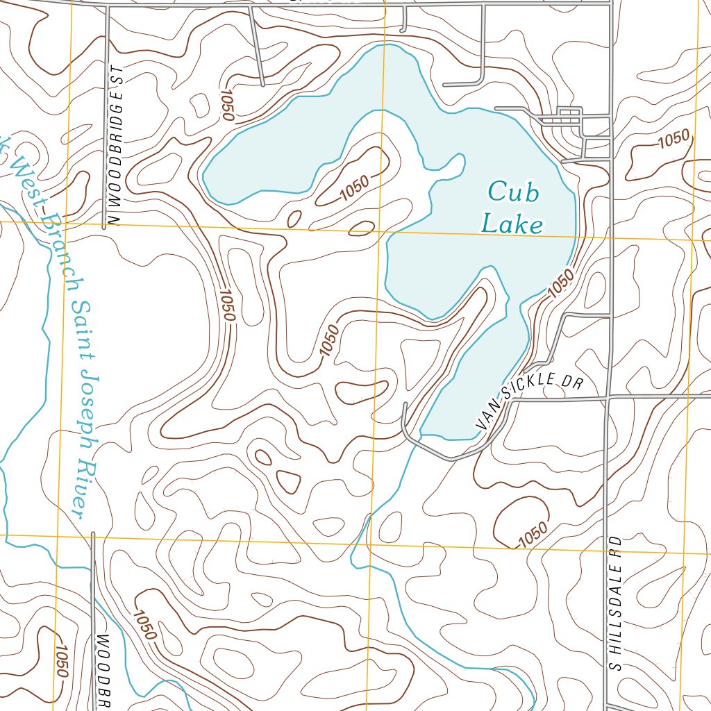 Reading, MI (2011, 24000-Scale) Map by United States Geological Survey ...