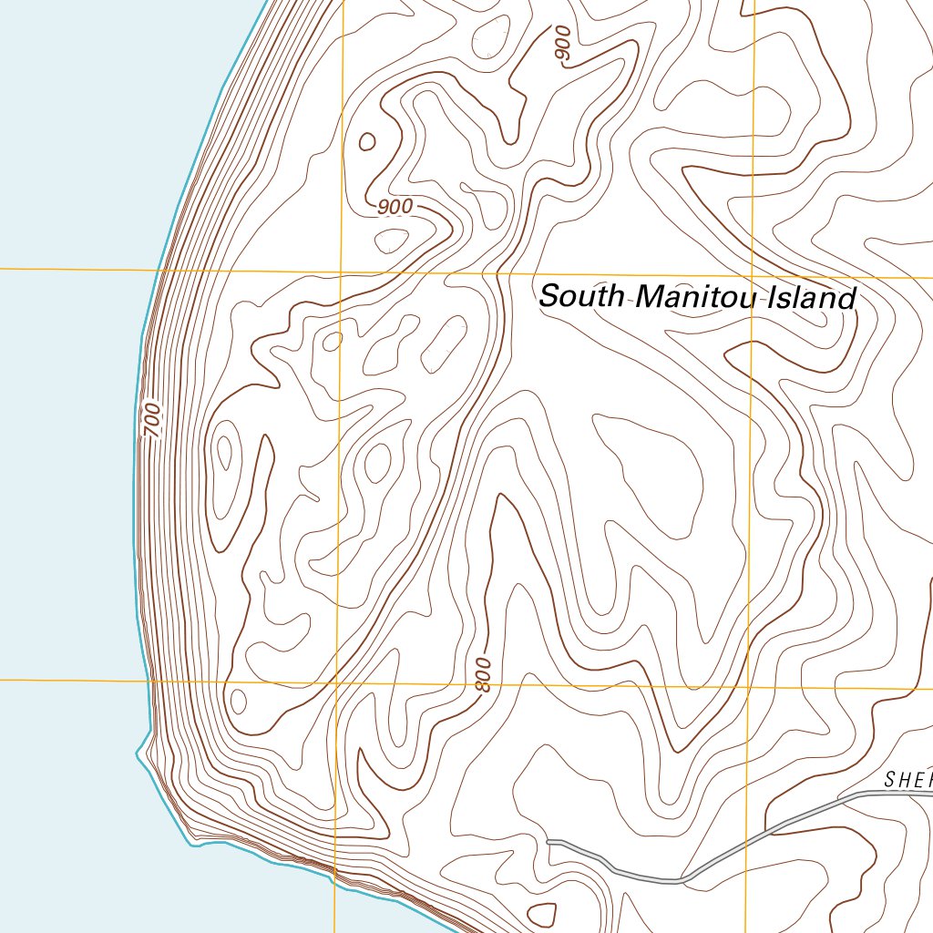 South Manitou Island, MI (2011, 24000-Scale) Map by United States ...