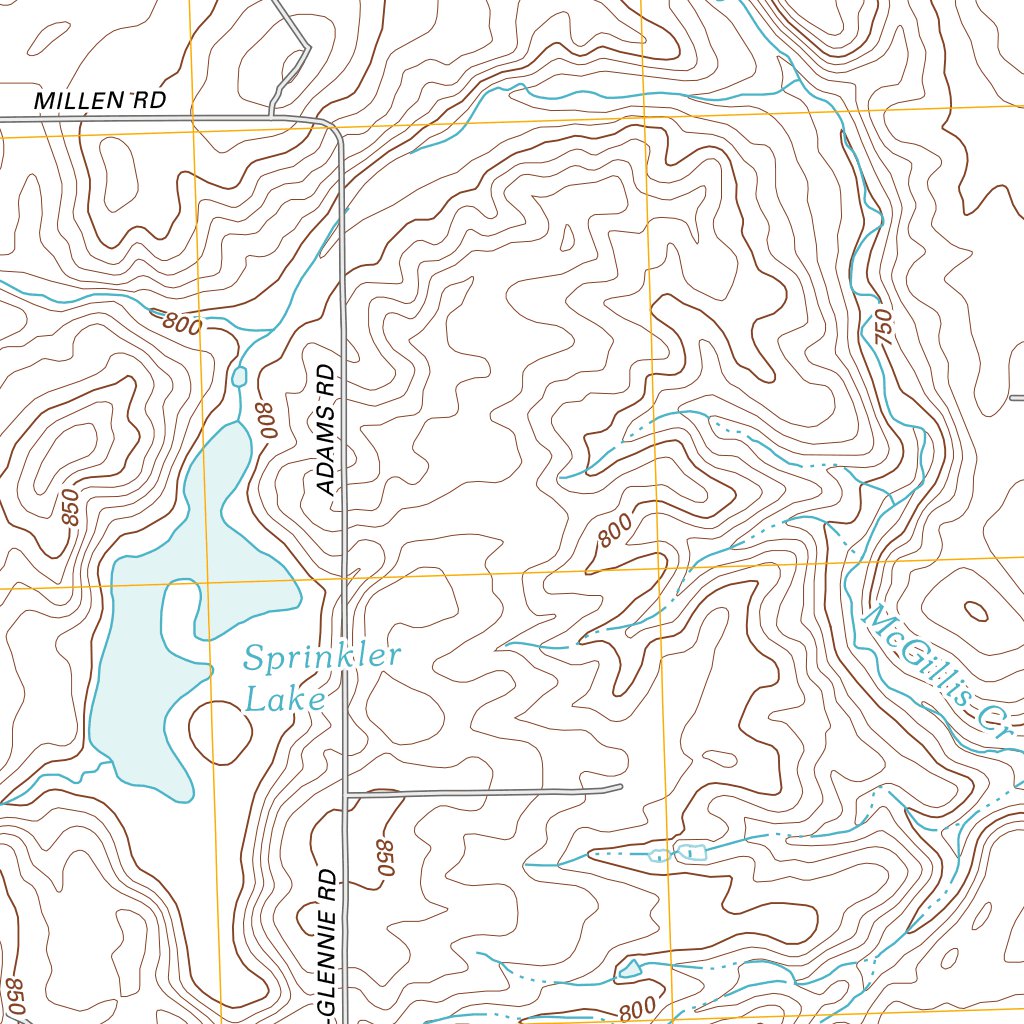 Sprinkler Lake, MI (2012, 24000-Scale) Map by United States Geological ...