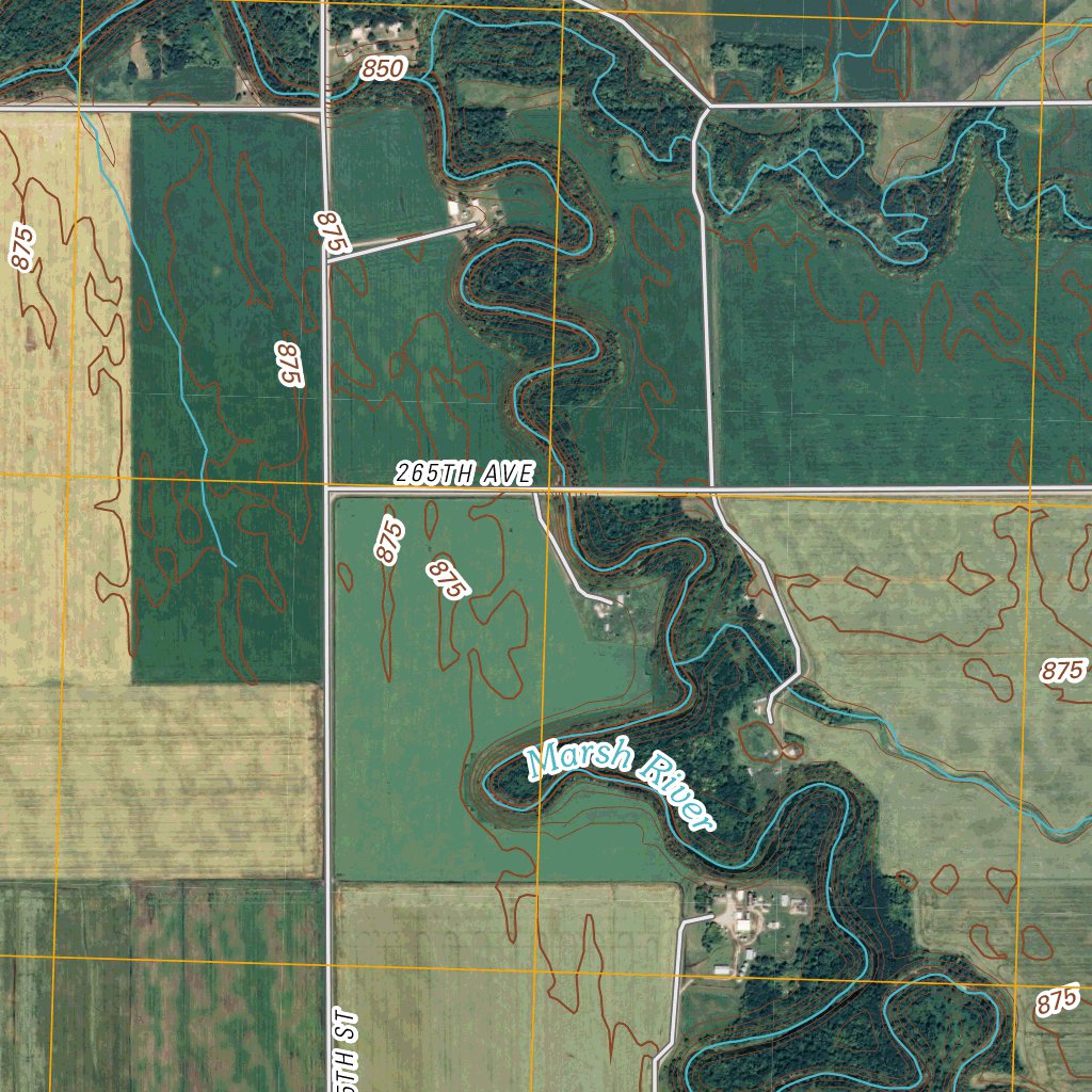 Ada NW, MN (2010, 24000-Scale) Map by United States Geological Survey ...