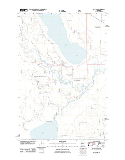 Ball Club, MN (2011, 24000-Scale) Map by United States Geological ...