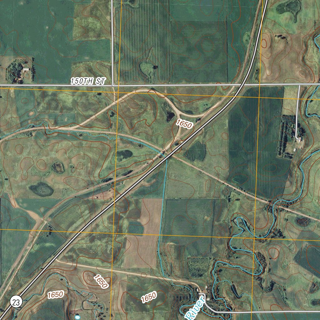 Dead Coon Lake, MN (2010, 24000-Scale) Map by United States Geological ...