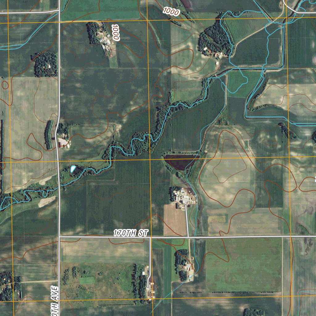 Lake Hanska East, MN (2010, 24000-Scale) Map by United States ...