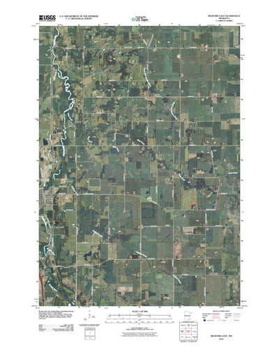 Medford East, MN (2010, 24000-Scale) Map by United States Geological ...