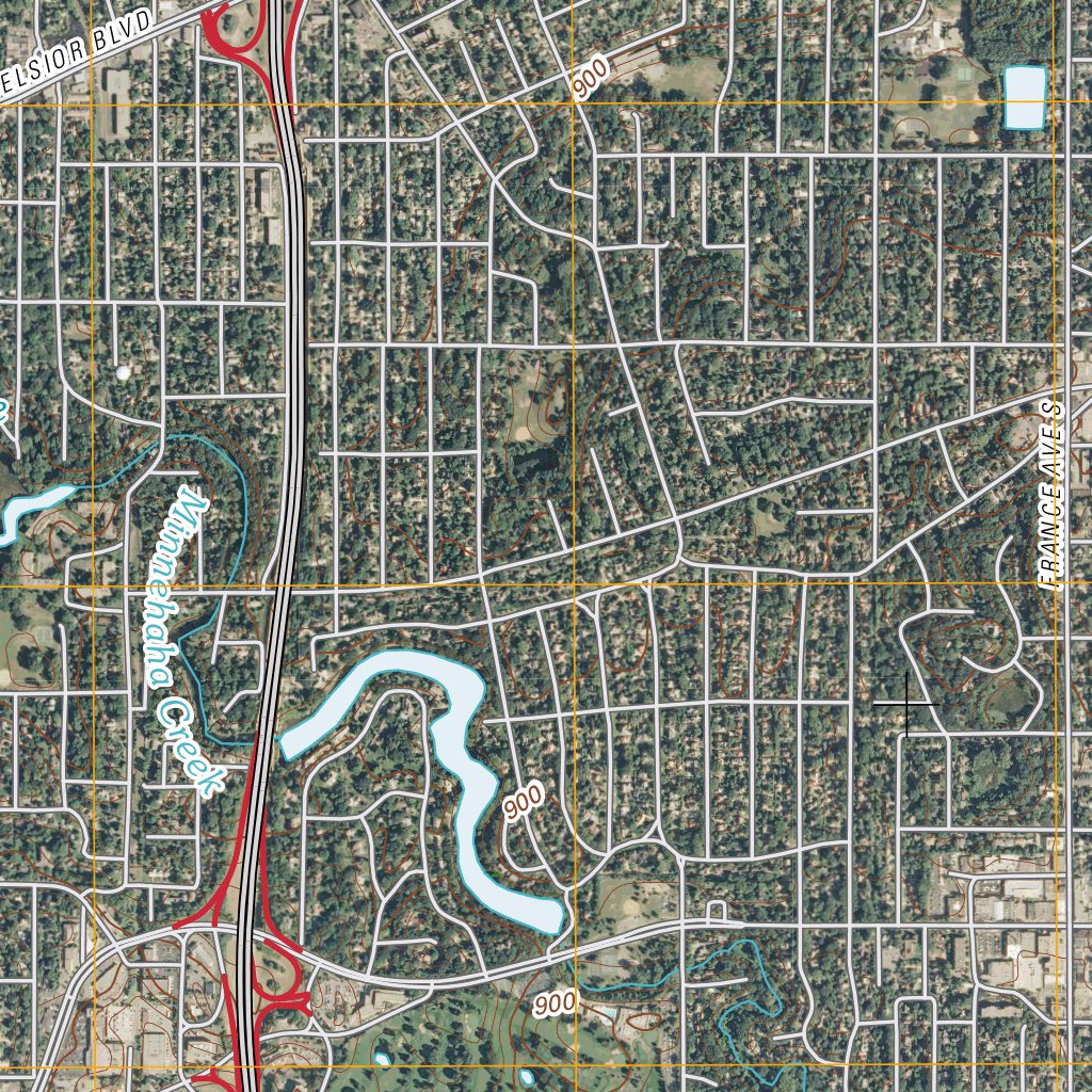 Minneapolis South, MN (2010, 24000-Scale) Map by United States ...